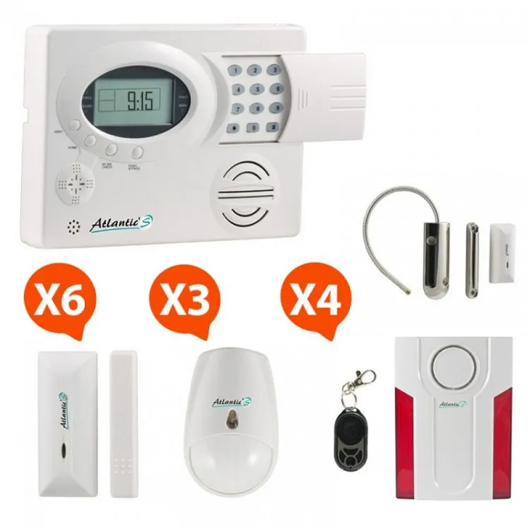 Atlantic'S : Avis sur les Alarmes Maison Sans Fil | Haute Sécurité